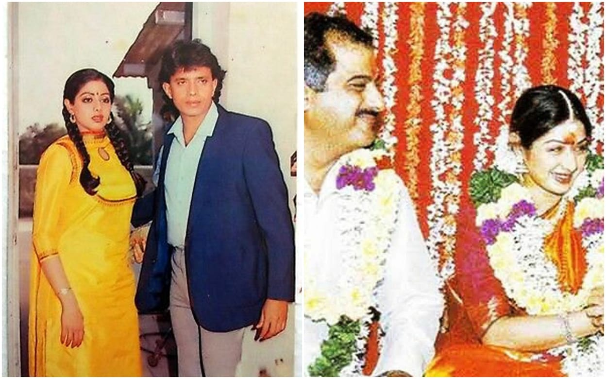 Sridevi Boney Kapoor Wedding Photos Boney Kapoor Bollywood Photo Film