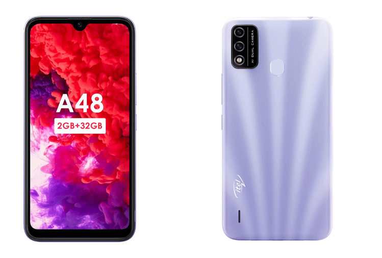 Itel A48 Launched In India With Waterdrop Style Notch Display Know ...