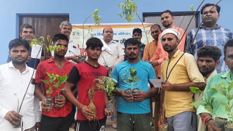 Mathura: 1500 Fruit Plants Given To Three Hundred Farmers - Mathura ...