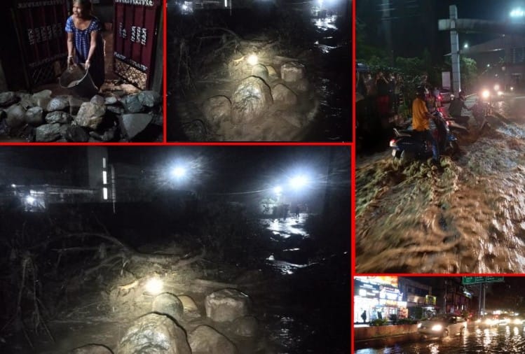 Uttarakhand Monsoon Update Today: Cloud Burst In Dehradun Santala Devi Area, Watch Photos - Amar ...