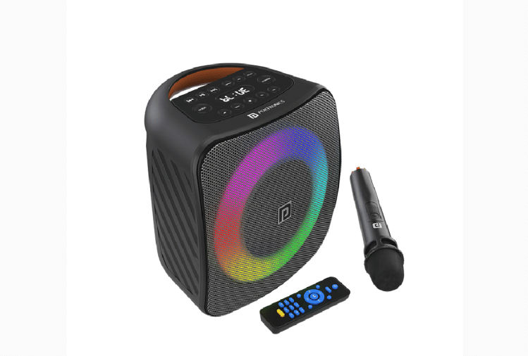 Portronics Launches Dash Bluetooth Speaker With Wireless Karaoke Mic ...