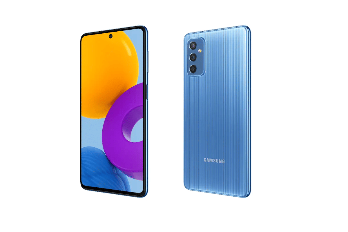 Samsung Galaxy M52 5g Launched In With 120hz Super Amoled Plus Display ...