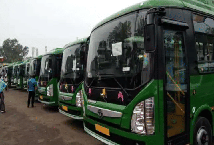 E-buses Will Be Available Every 15-15 Minutes On Kanpur-unnao Route ...