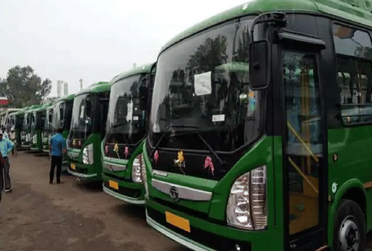 E-buses Will Be Available Every 15-15 Minutes On Kanpur-unnao Route ...