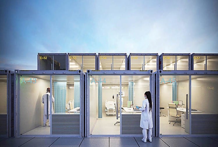 For The First Time In Asia: Container Hospital Will Reach Anywhere In ...