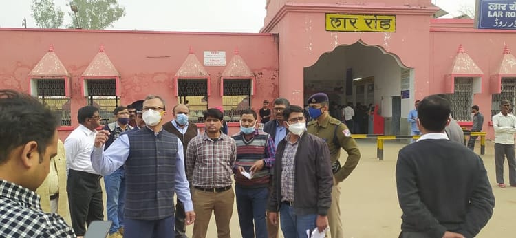 Mandal Rail Prabandhak Inspected Stations - Deoria News - मंडल रेल ...