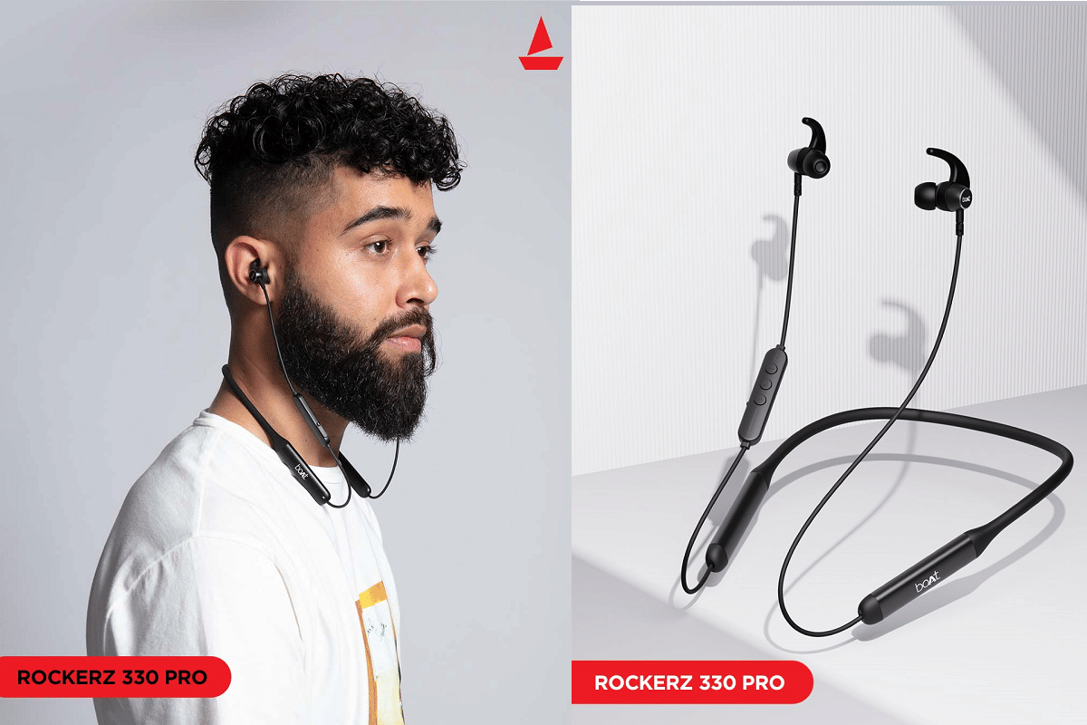 Boat Rockerz 330 Pro Neckband Launched In India With 60 Hours Of ...