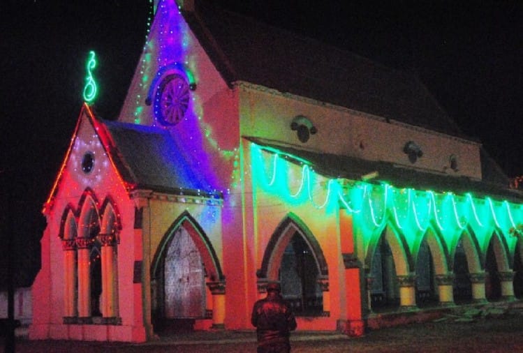 Sehore: Like A Bride Being Decorated 187-year-old Church For Christmas ...