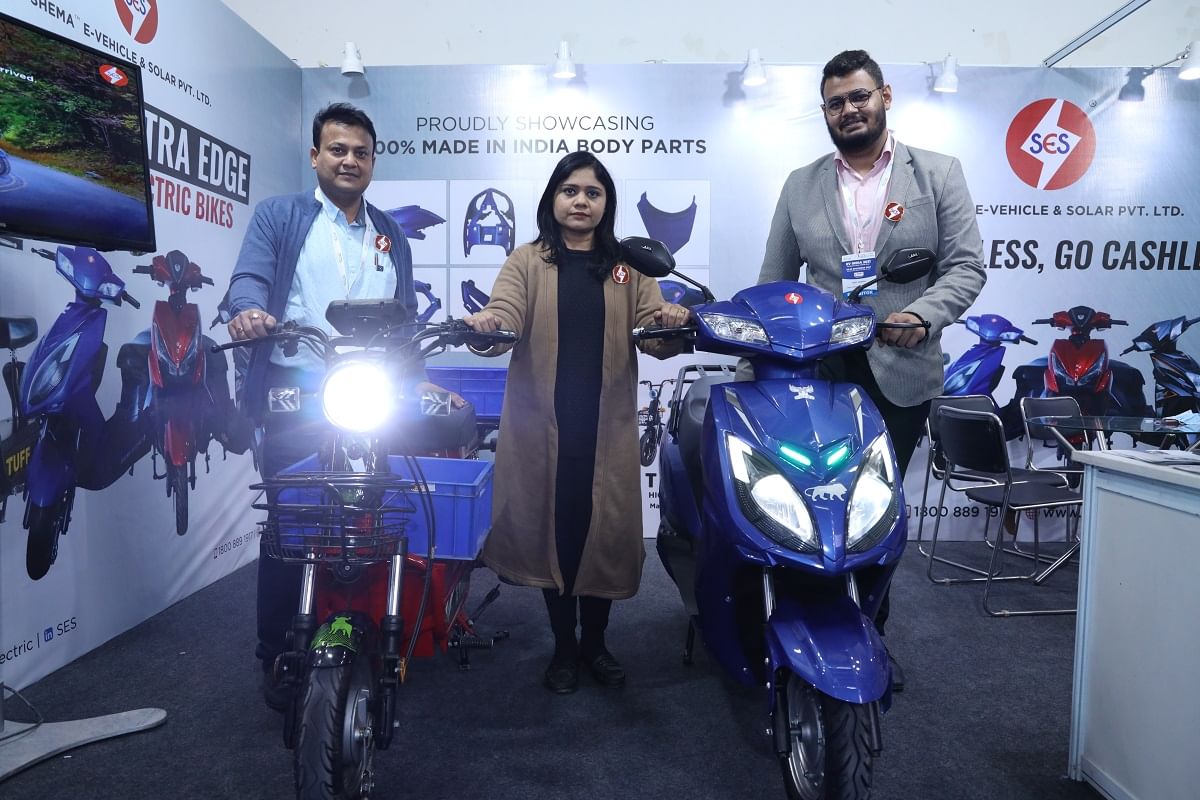 Shema Electric Unveils Two Electric Two Wheelers Ses Hobby And Ses Tuff ...