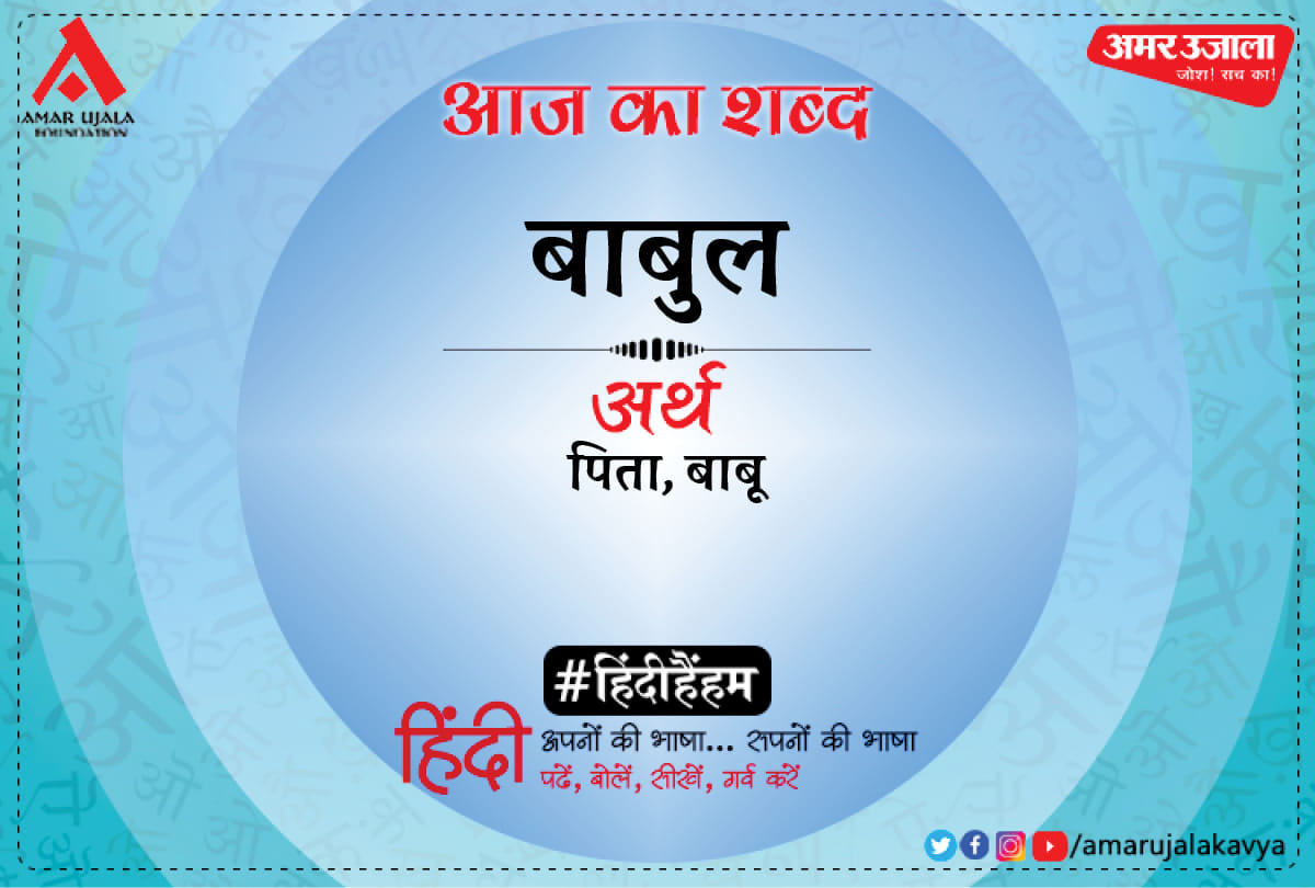 Aaj Ka Shabd Babul Gopal Singh Nepali Best Poem Hum Taruwar Ki Chidiyan ...