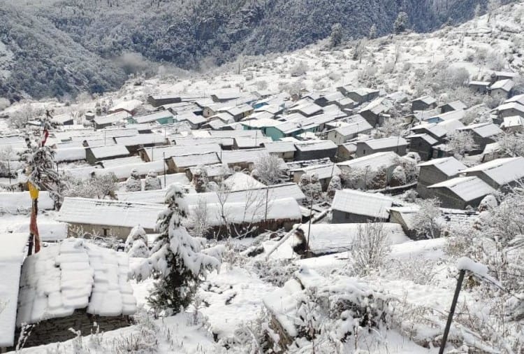 Snowfall In Uttarakhand: All Day Snowfall In Kedarnath, Chamoli 15 ...