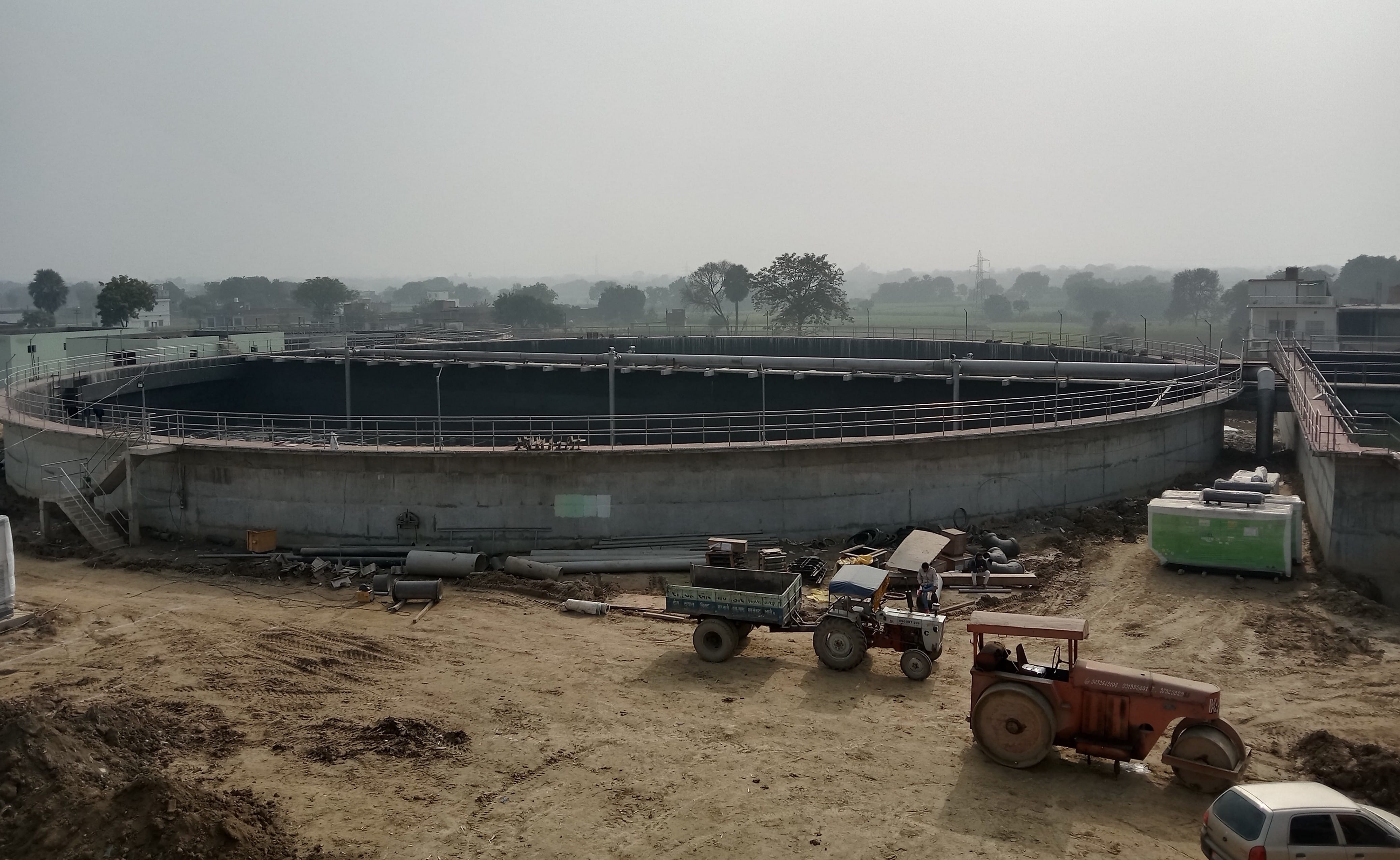 Stp Will Be Started Before The Election, The Dirty Water Of The City ...