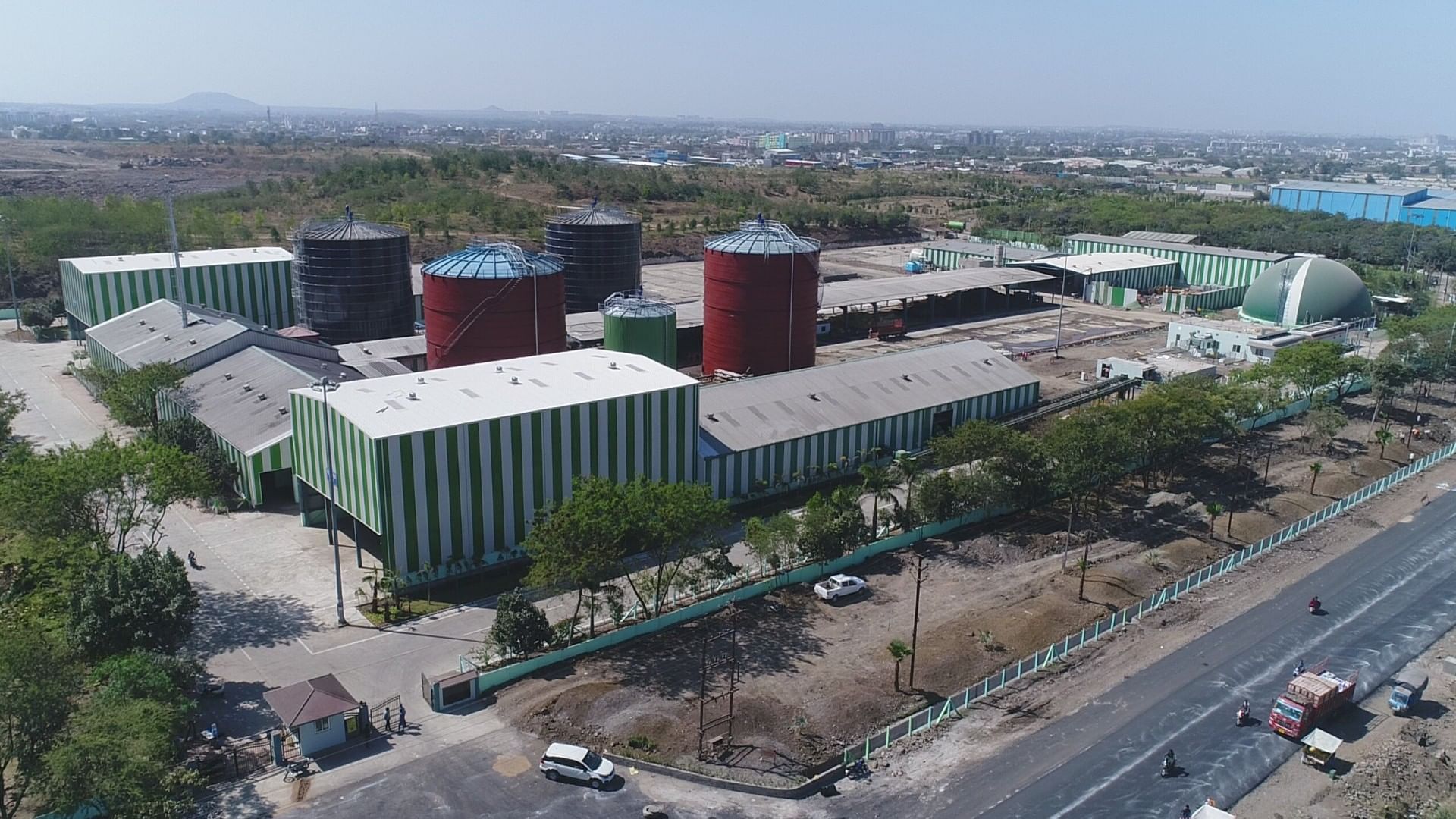 Indore Bio Cng Plant:देखिए कैसा है एशिया का सबसे बड़ा बायो सीएनजी ...