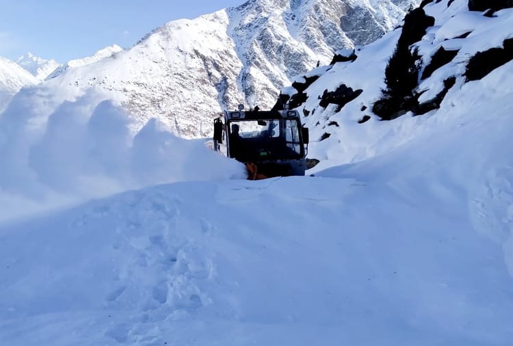 Himachal Weather Update: Avalanche In Darcha Lahaul Spiti Himachal ...