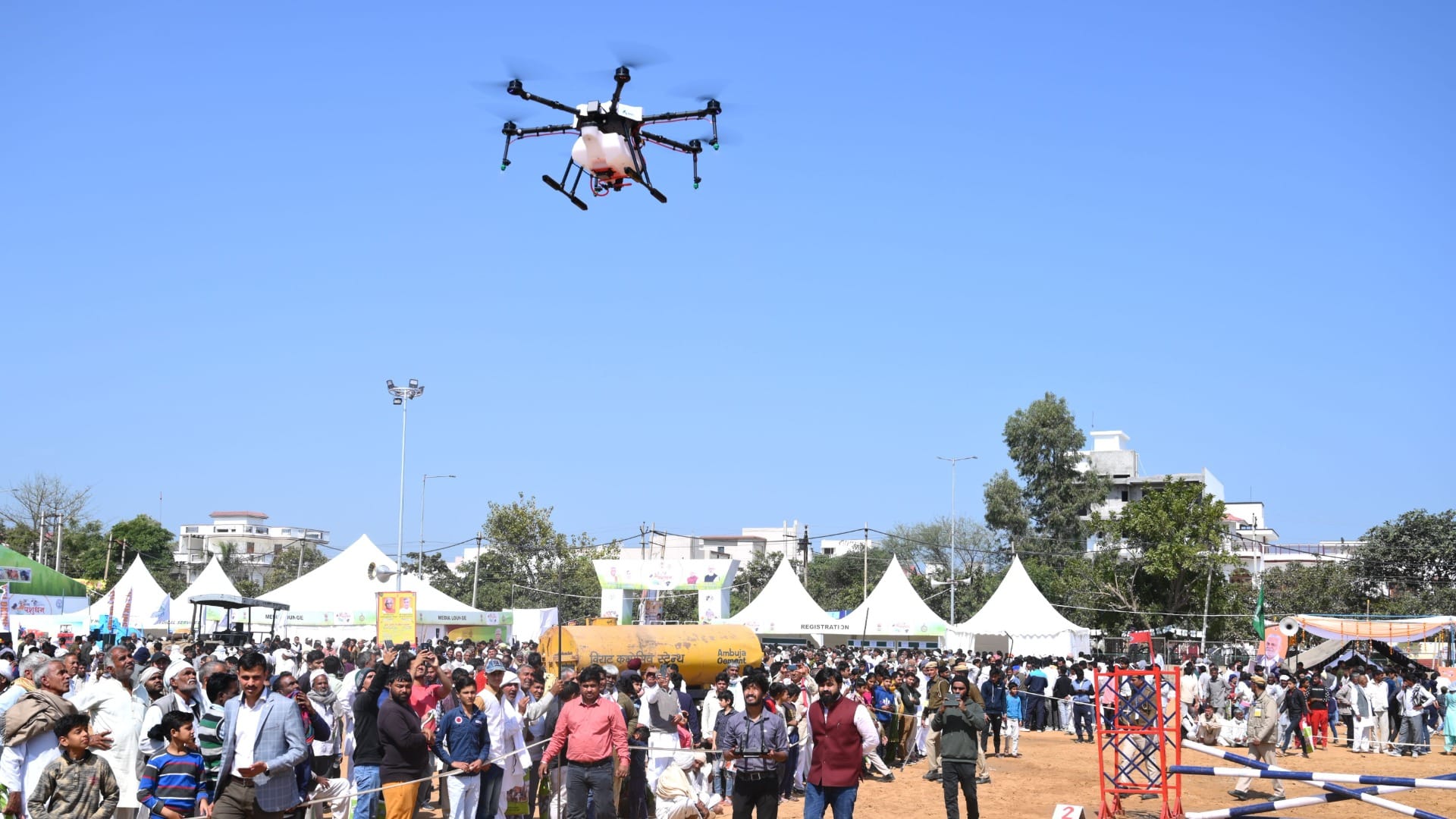 Drone Technology For Organ Transport Unveiled India's First Night Sky ...