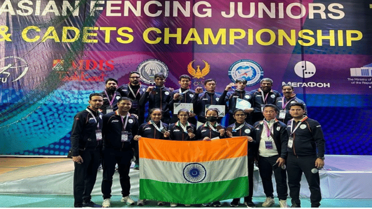Asian Junior And Cadet Championships:भारतीय तलवारबाजों का दिखा दम, दो ...