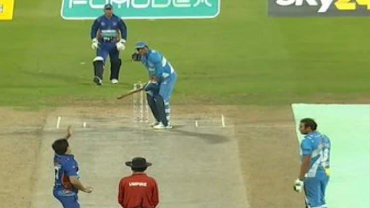 Uae Friendship Cup 2022 Mohammad Azharuddin Batting With Son Mohammad ...