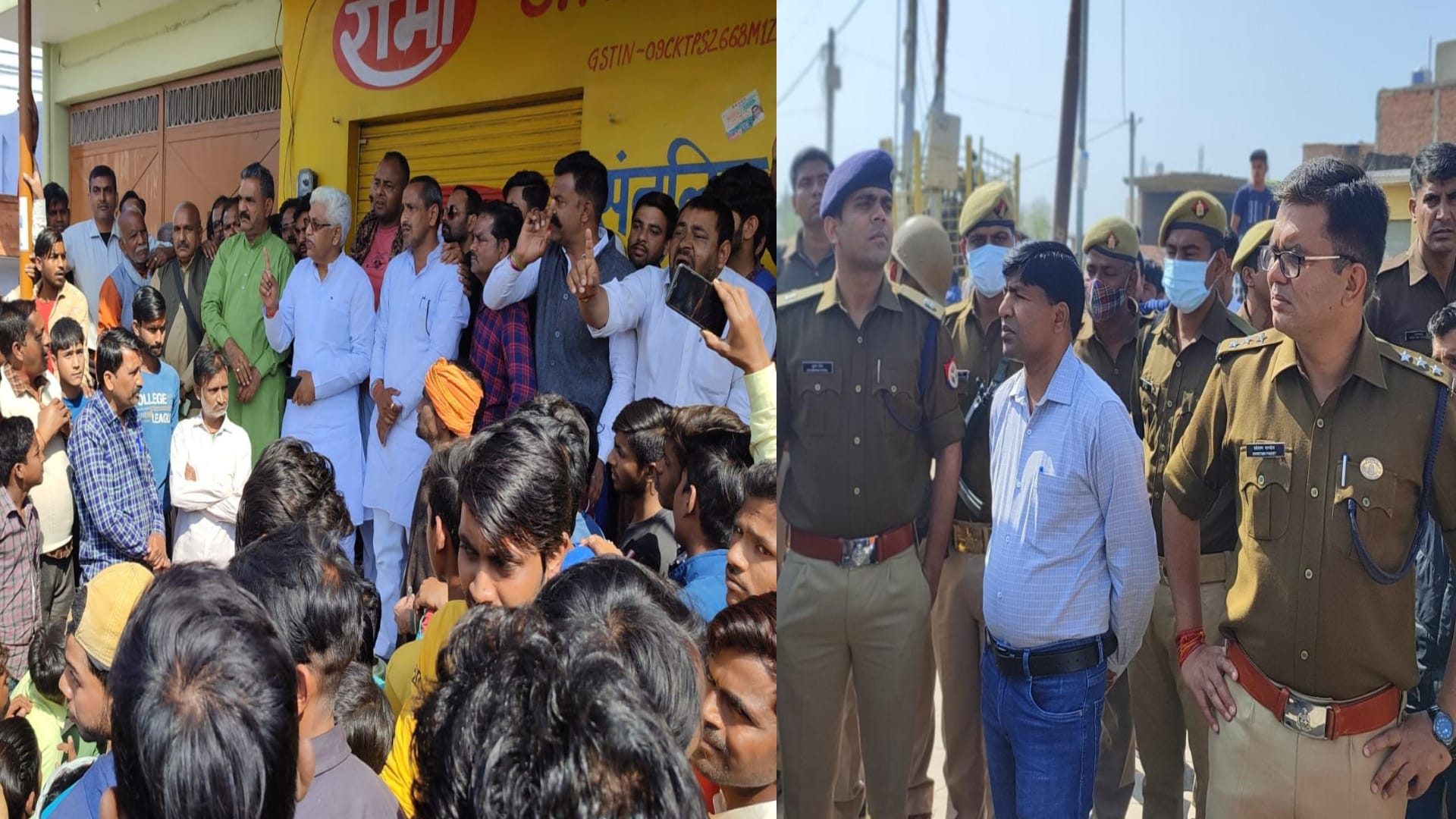 Aligarh Jalali Hanuman Temple Destructed Late Nigh Tension In Town ...