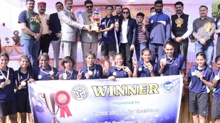 महिला नेटबाल प्रतियोगिता:आखिरी लीग मुकाबले में कुरुक्षेत्र को हराकर ...