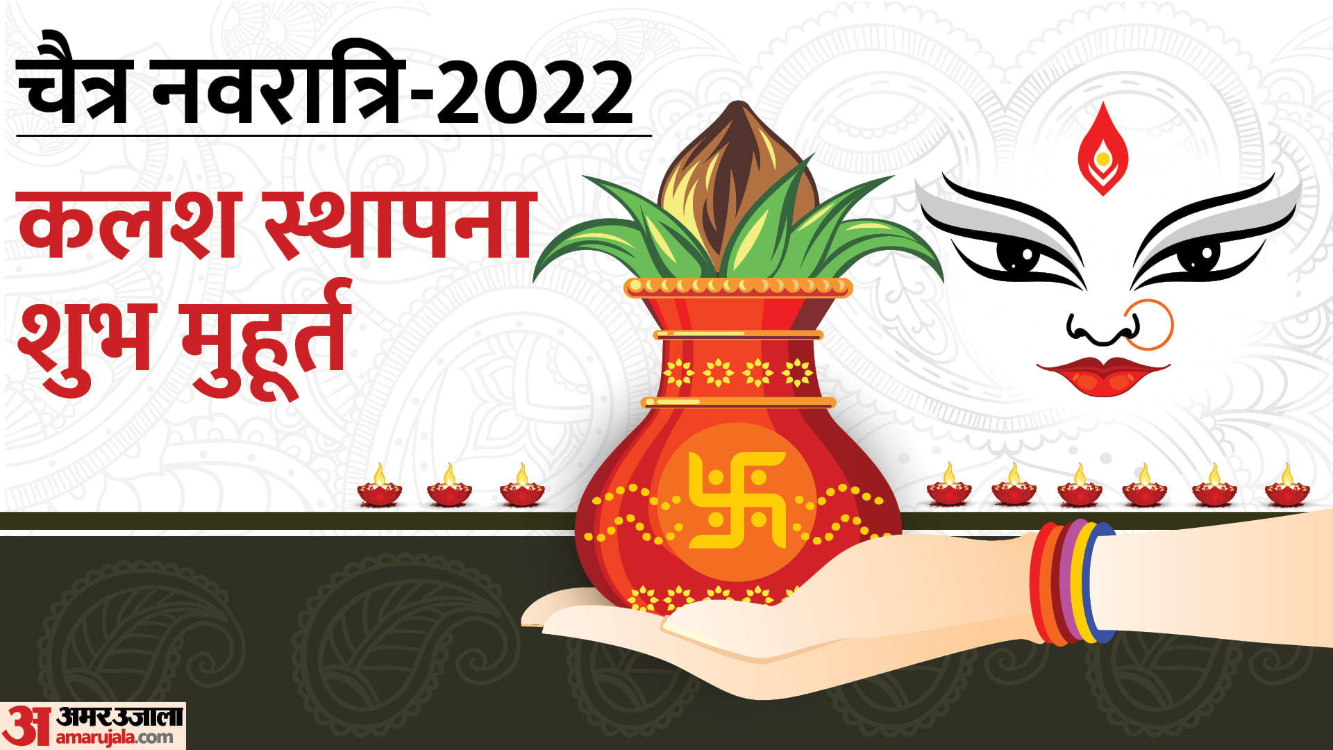 Happy Navratri 2022 Wishes Live: Chaitra Navratri Kalash Sthapana Shubh Muhurat Maa Durga Puja ...