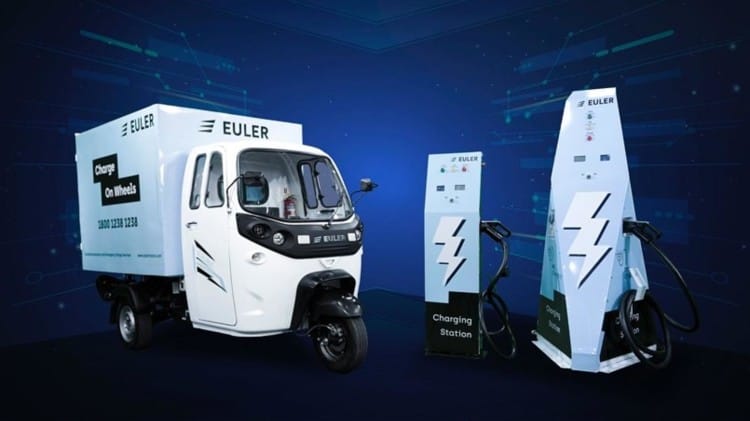 Euler Motors Hiload Electric 3 Wheeler Electric Three Wheeler Cargo ...
