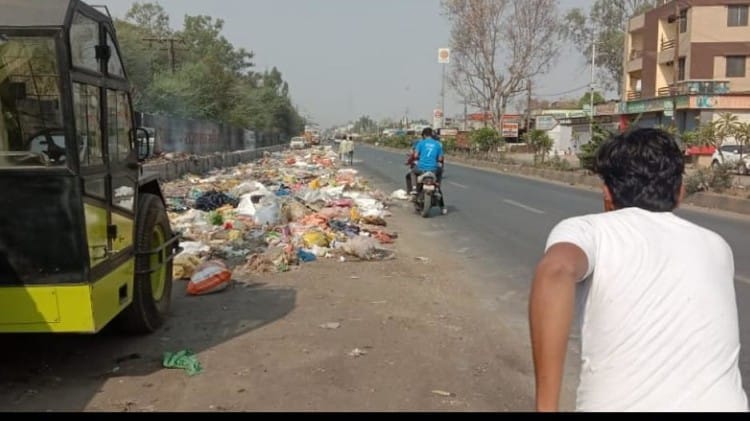 इंदौर:जहां लगा रहता था कचरे का ढेर, वहां नजर आने लगी स्वच्छता, पहल हुई ...