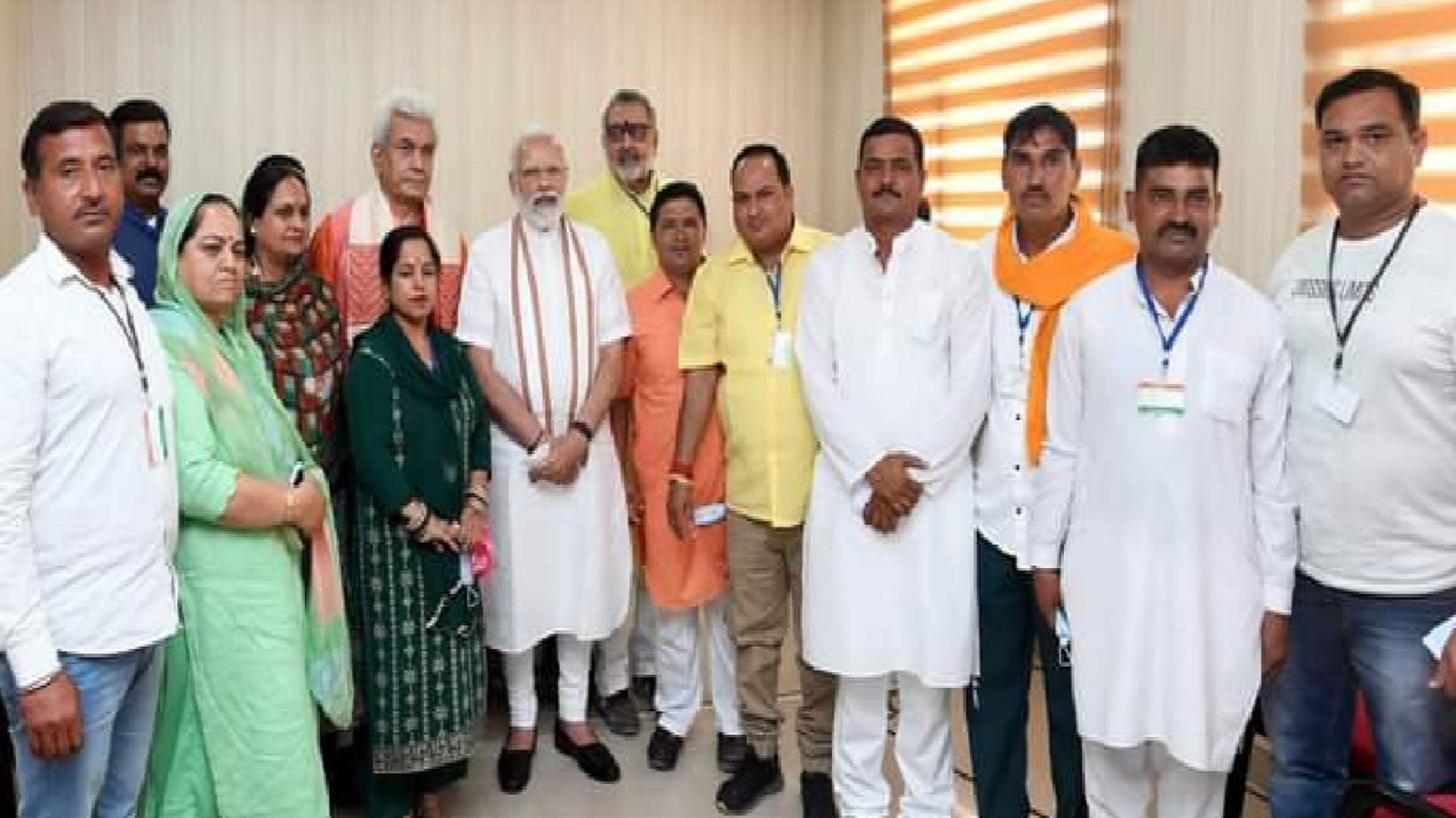 Pm Visit: Representatives Of Palli Village Started Working With ...