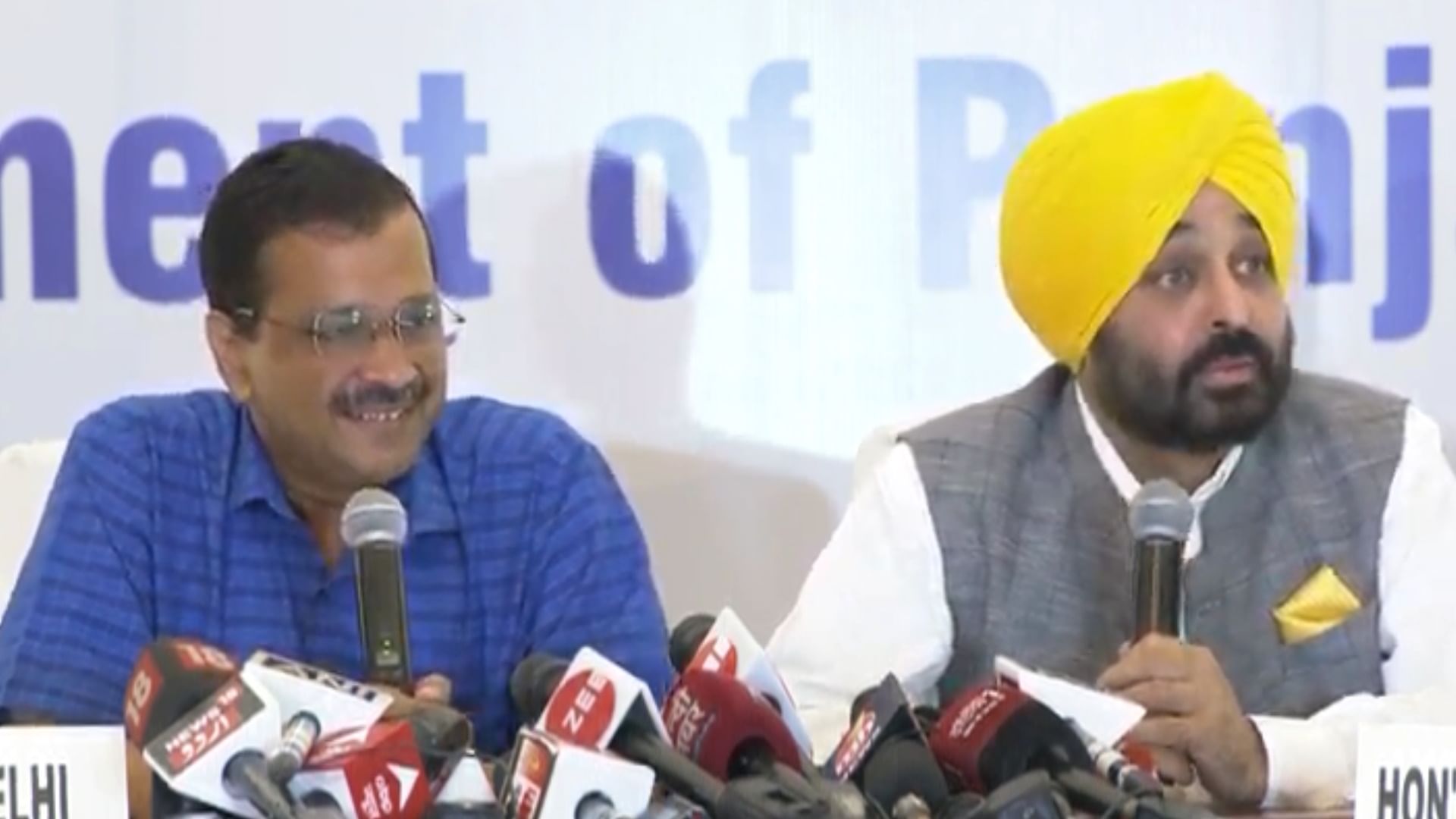 Delhi Cm Arvind kejriwal And Punjab Cm Bhagwant Mann Land In Mumbai To Meet Sharad Pawar, uddhav ...