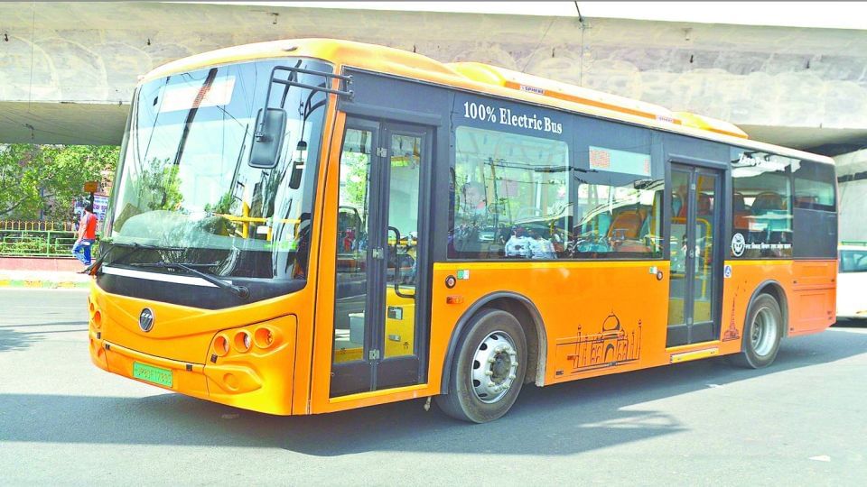 Location Of Electric Buses Will Be Available From My Agra Mobile App ...