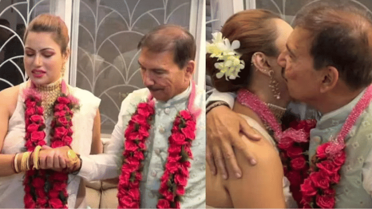 Former Cricketer Arun Lal Married With Bulbul Saha During A Ceremony In ...