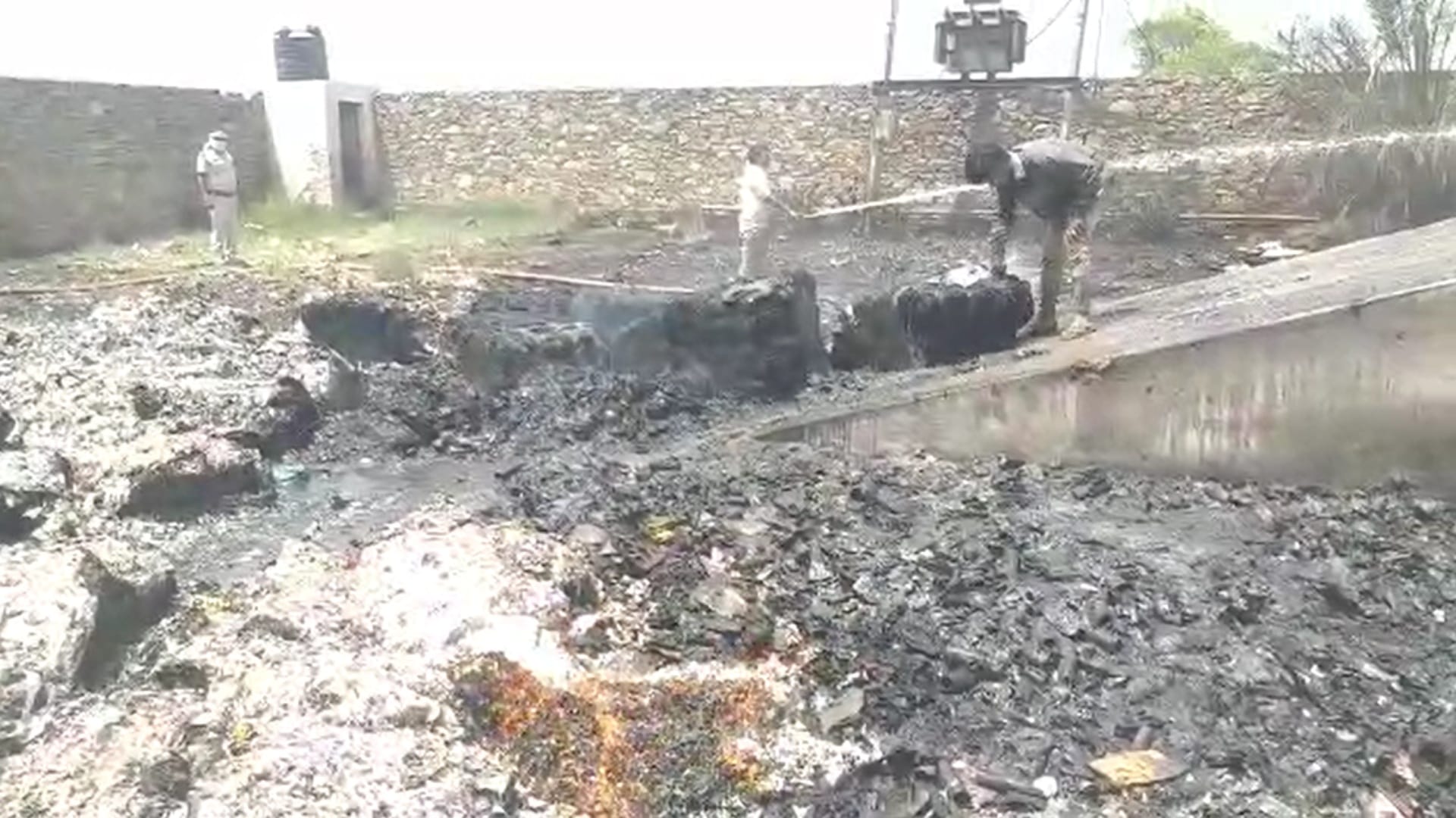 Goods Worth Lakhs Burnt Due To Massive Fire In Ajmer Cardboard Factory ...