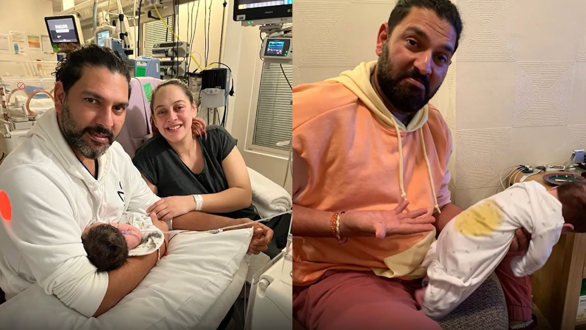 Yuvaraj Singh Shares First Pic Of His Son After Four Months Says I Am ...