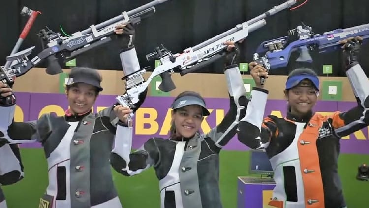 Issf World Cup 2022: Shreya Of Jabalpur In Baku, Indian Women's ...