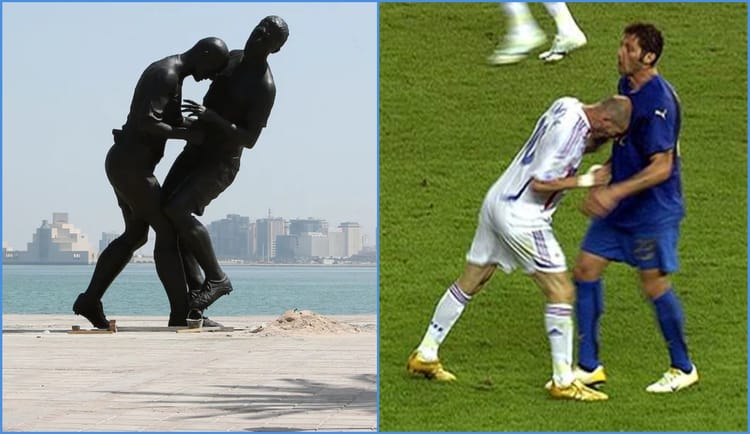 Fifa World Cup 2022: Qatar To Put Zinedine Zidane Headbutt Statue Back ...