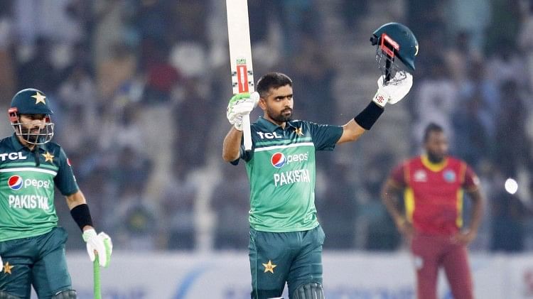 Pak Vs Wi 2nd Odi Babar Azam Creates World Record Despite Missing