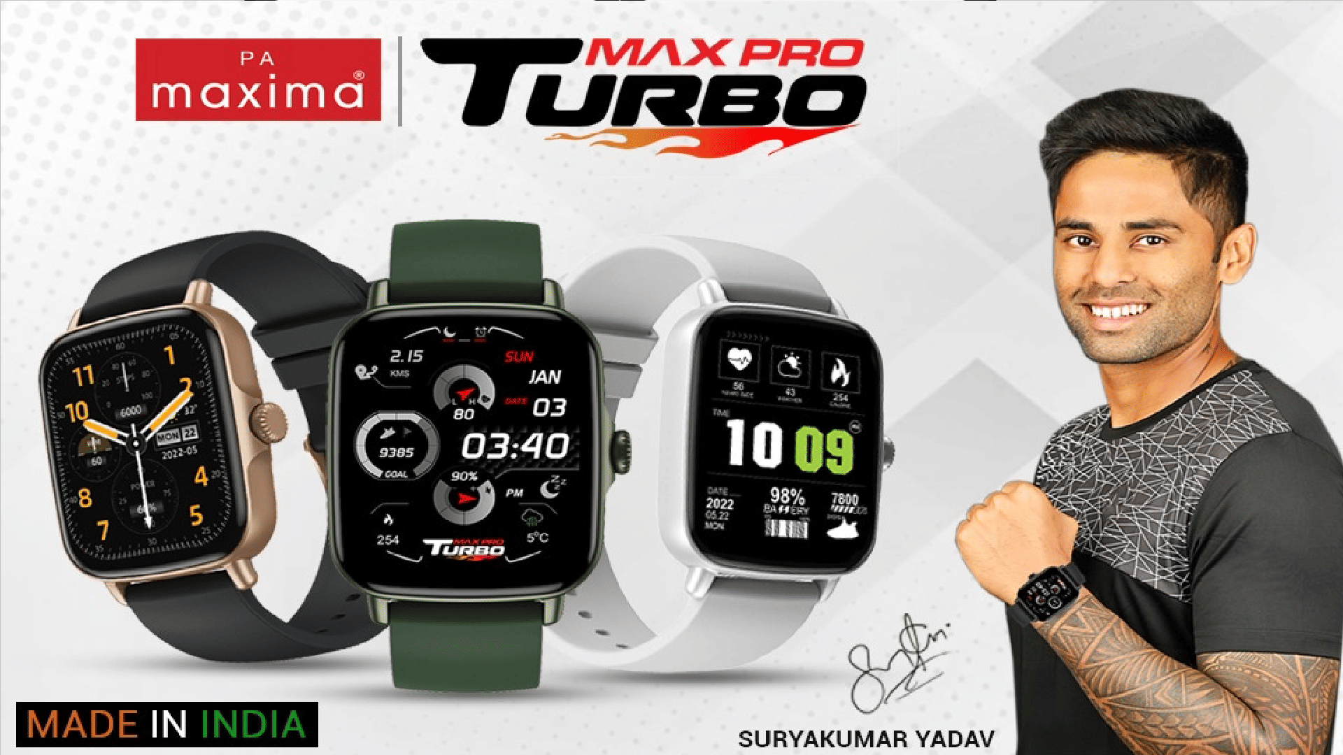 Maxima Launches Max Pro Turbo With Active Scrolling Crown And Ai Voice ...