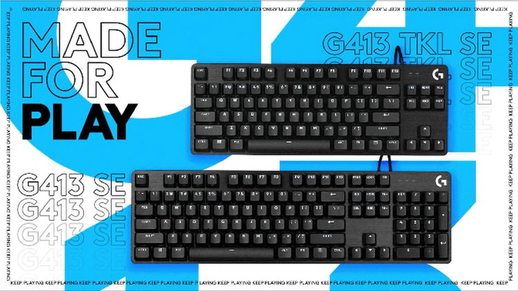 Logitech G413 Se And G413 Tkl Se Mechanical Gaming Keyboards Launched ...
