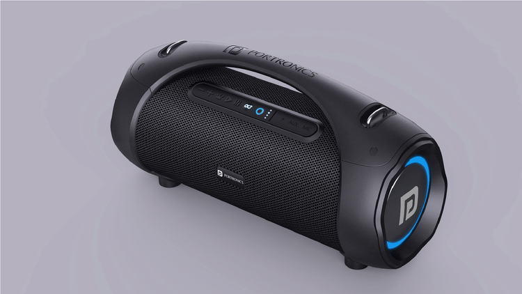 Portronics Launches Dash 12 60w Tws Boombox Speaker In India - Amar ...