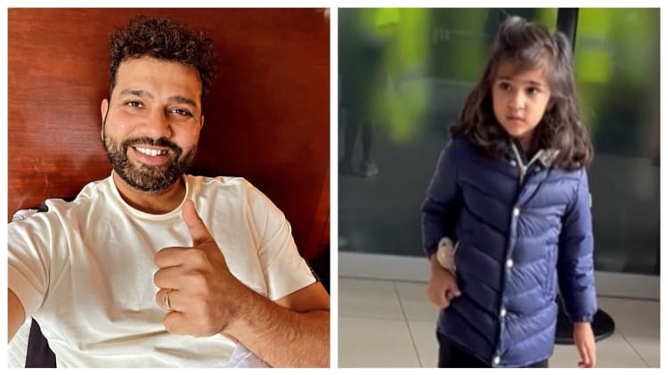 Rohit Sharma Daughter:रोहित शर्मा की बेटी समायरा ने बताया बीमार पिता का ...