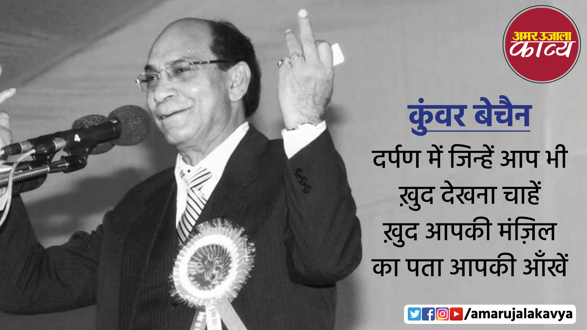 Kunwar Bechain Urdu Ghazal Main Dil Hoon Aur Iss Dil Ka Pata Aapki ...