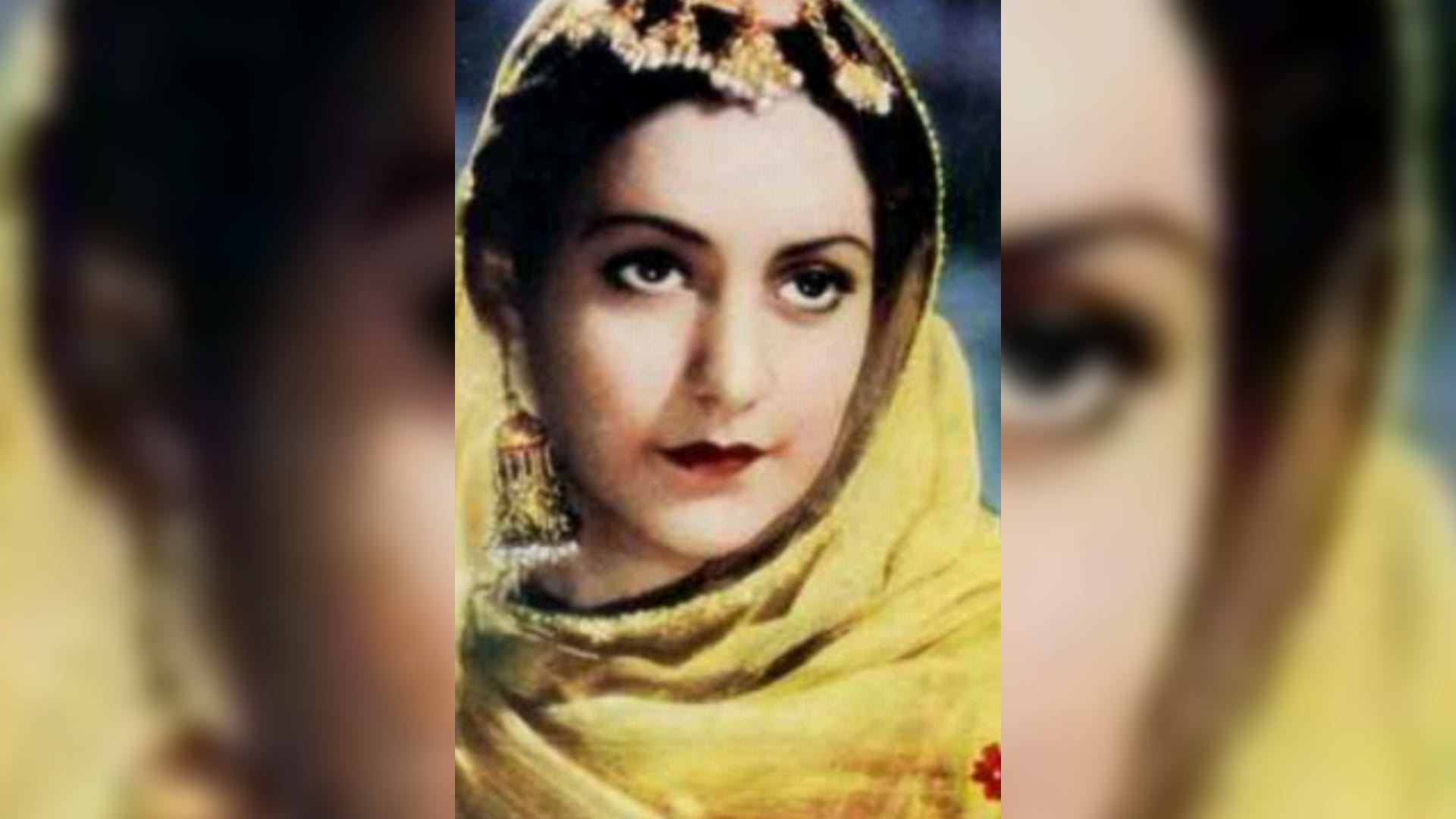First Female Superstar Of Hindi Cinema Naseem Banu Mother Of Saira Banu Taj Mahal Pictures ...