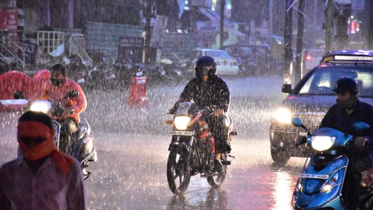 Mp Weather Update Alert Of Heavy Rain In 21 Districts Of The State There Is A Possibility Of ...