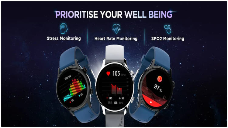 Syska Sw300 Polar Smartwatch With Dual Bluetooth Calling Launch In ...