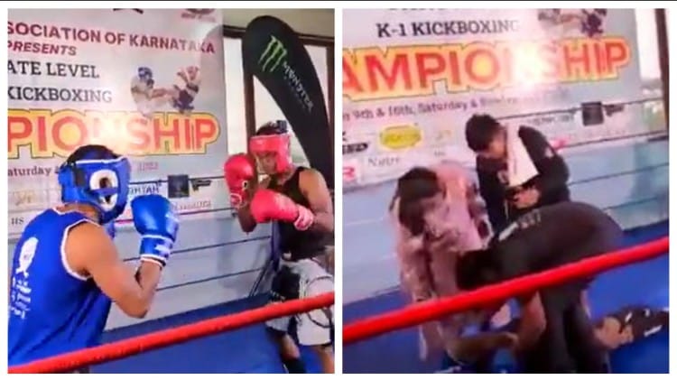 Boxer Death:बेंगलुरु में लाइव मैच में बड़ा हादसा, खिलाड़ी के पंच पर ...