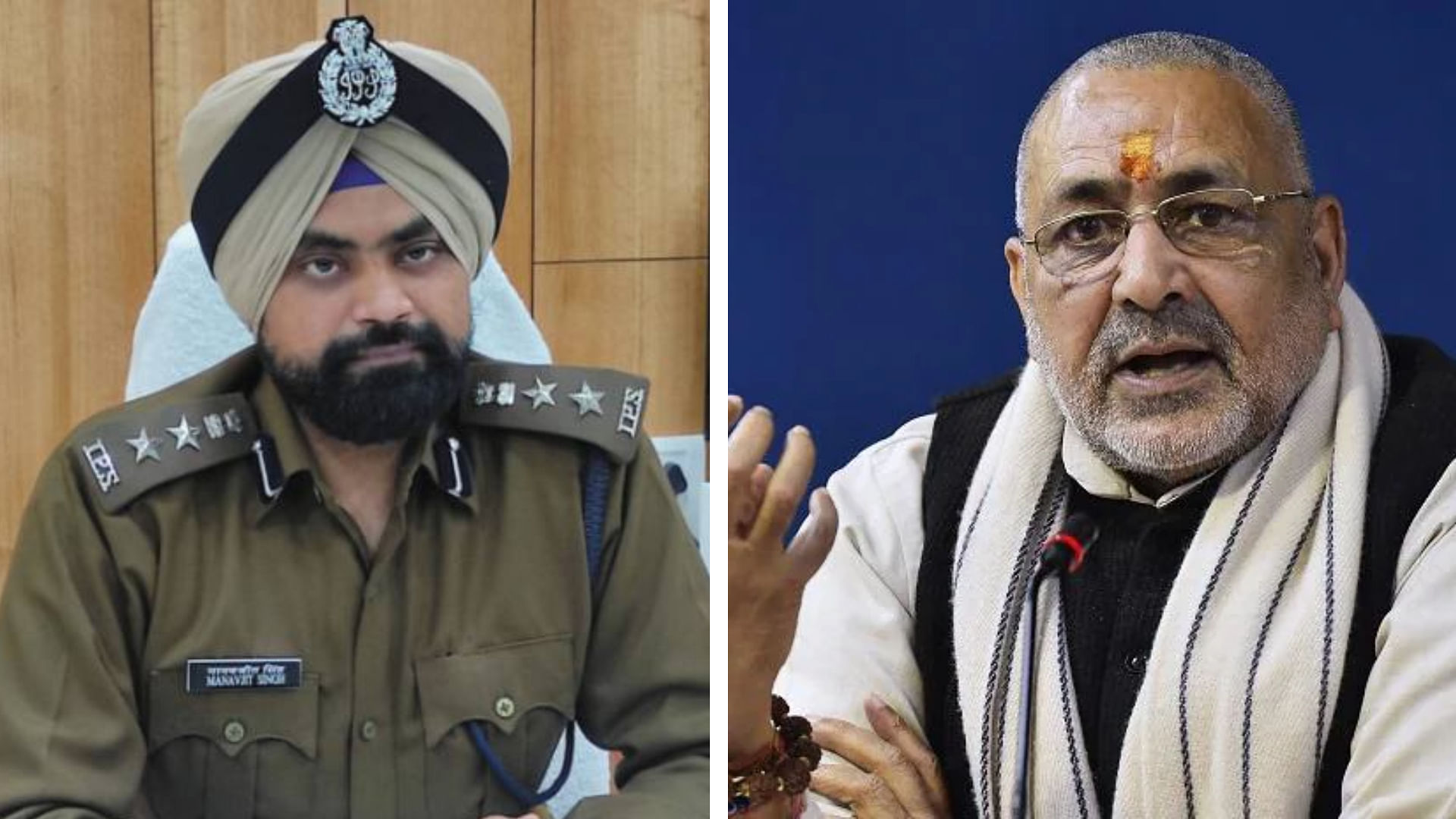 Giriraj Wades Into Controversy Triggered By Senior Cops Pfi Rss Comparison Amar Ujala Hindi