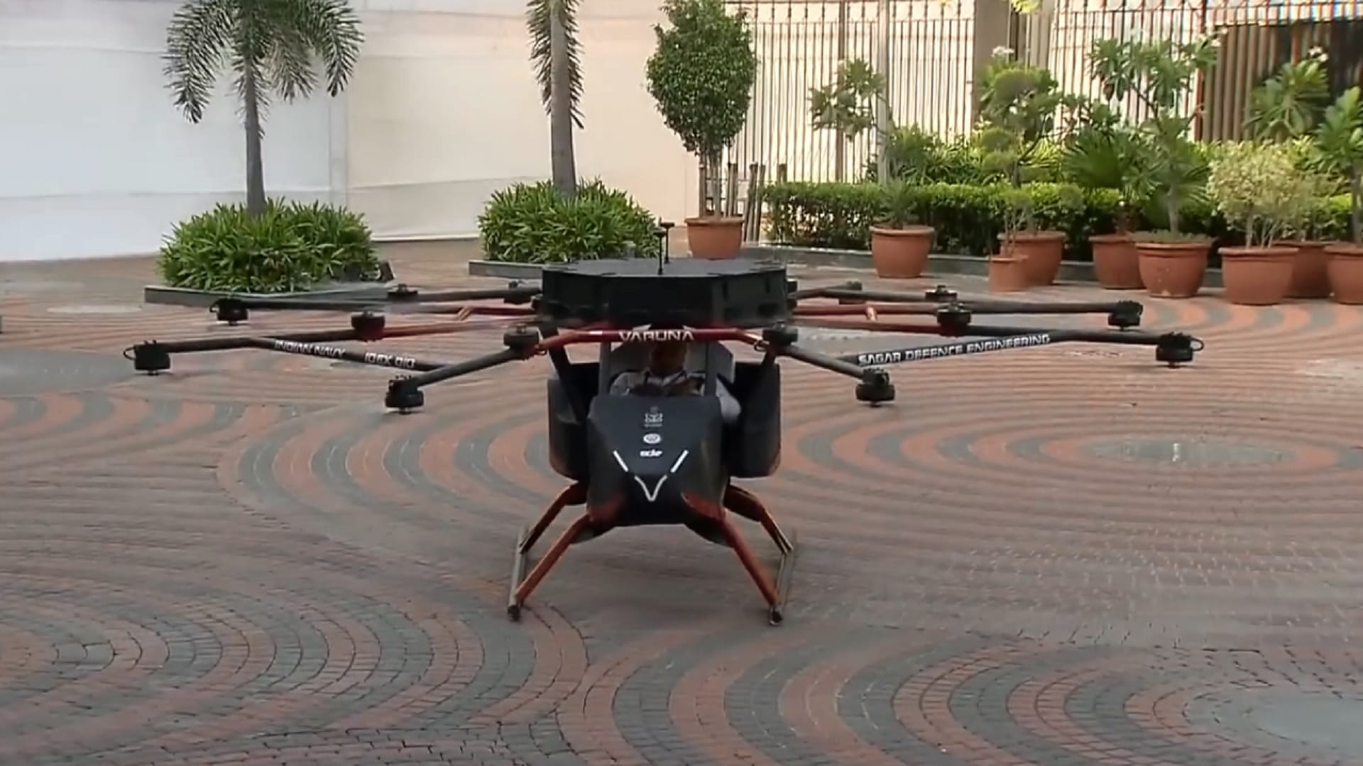 Drone Varun : First Time In India, Human Flying Drone Is Ready, Ground ...
