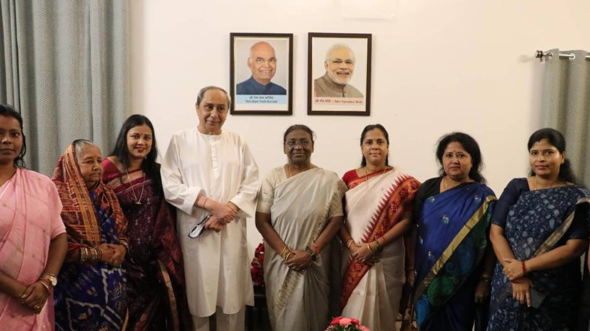 Draupadi Murmu-margaret Alwa:cm पटनायक ने मुर्मू से की मुलाकात ...