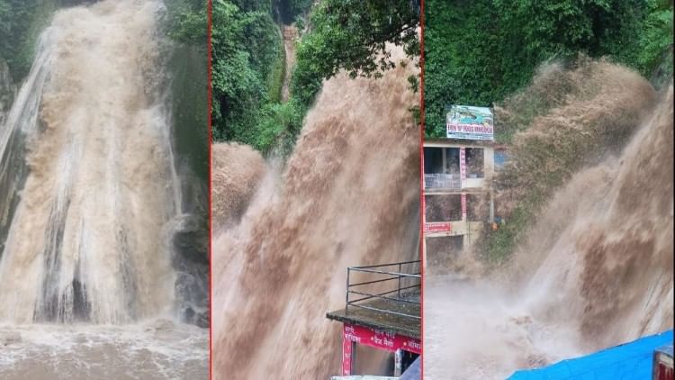 Monsoon 2022 Mussoorie News: Kempty Falls Overflow After Heavy Rainfall ...