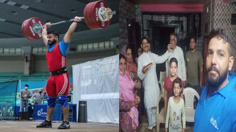 Commonwealth Games, Himachal's Weightlifter Vikas Thakur Won Silver For India In Birmingham ...