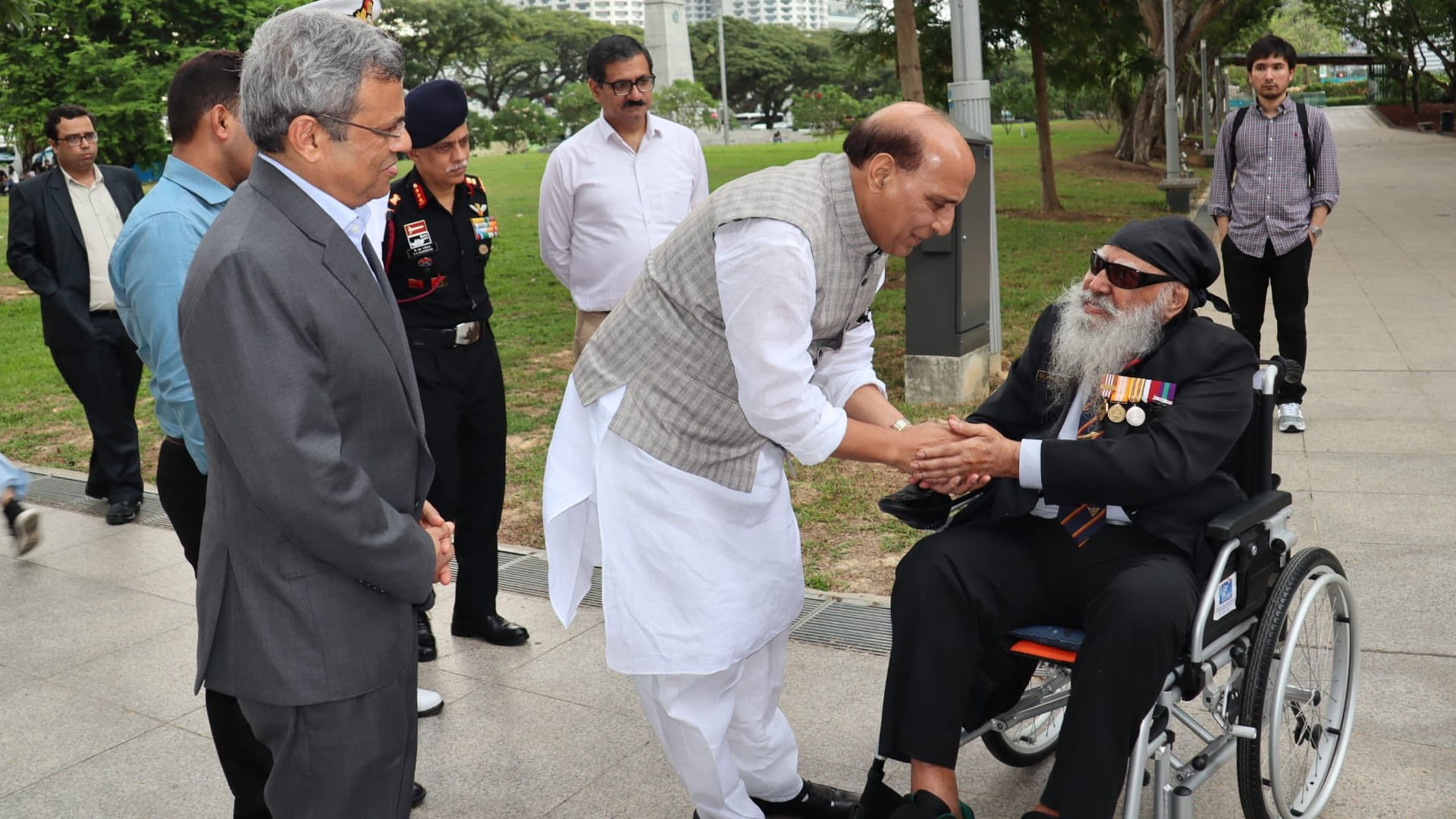 Ishwar Lall Singh:आजाद हिंद फौज में मेजर रहे ईश्वर लाल सिंह का 92 की ...